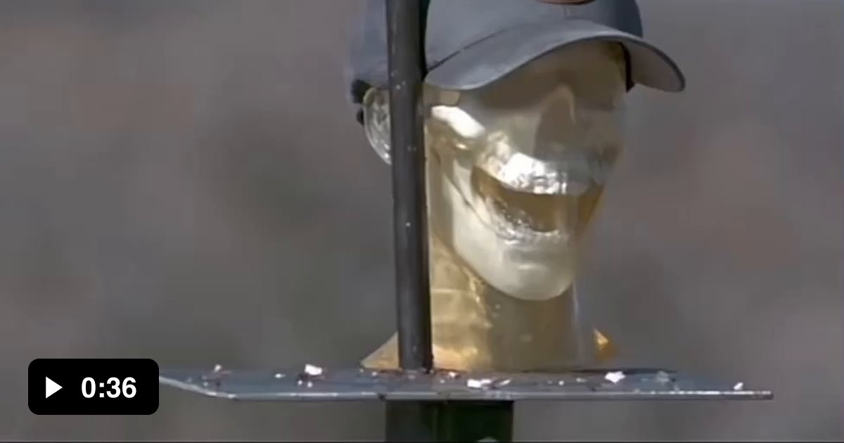 50 cal. Dummy Headshot - 9GAG