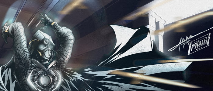 Hello there, I've drawn the famous "Random Bullshit Go" meme panel from ...