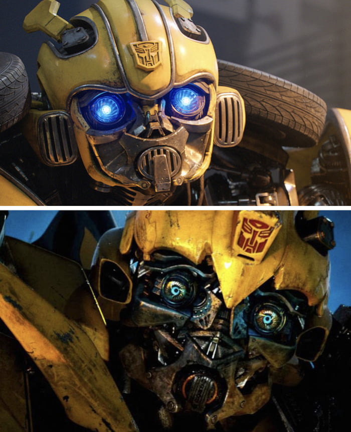 I like how a slight change can do so much like how Knight's Bumblebee ...