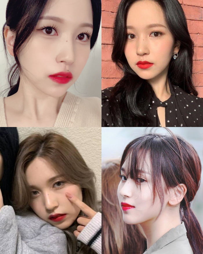 Mina red lips - 9GAG