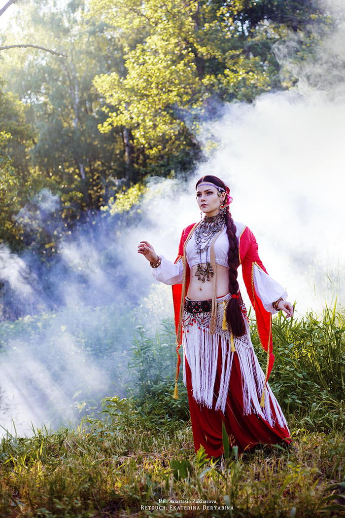 Fantasy slavic girl OC by Felora - 9GAG