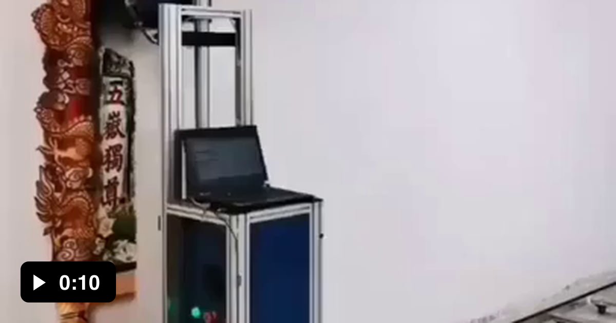 3D Wall Printer Machine Equipped With An Ultrasonic Sensor It 3d-wall-printer-machine-equipped-with-an-ultrasonic-sensor-it