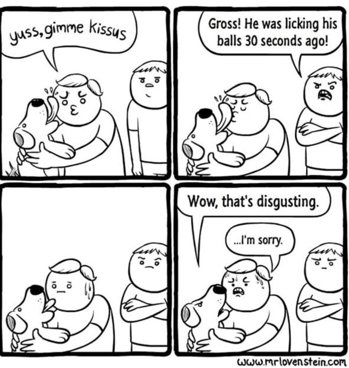 I said sorry. - 9GAG