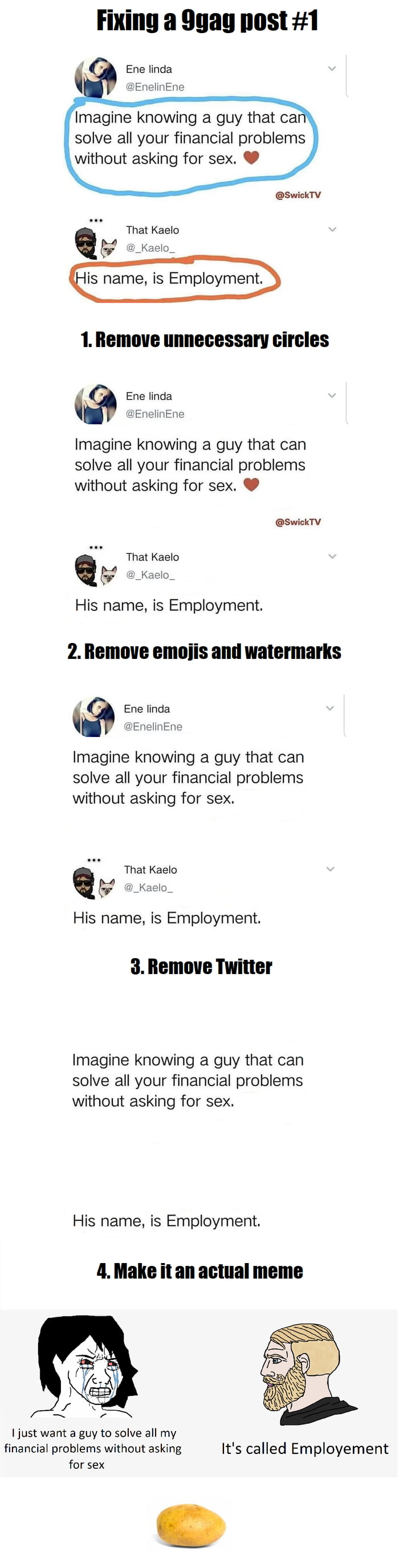 Fixing a 9gag post #1 - 9GAG