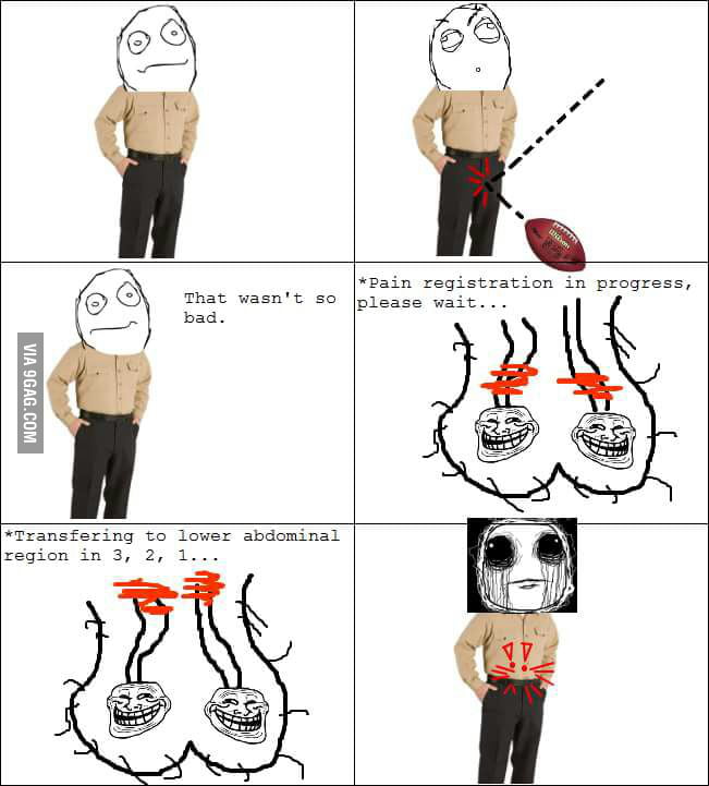 Why ball very sensitive? - 9GAG