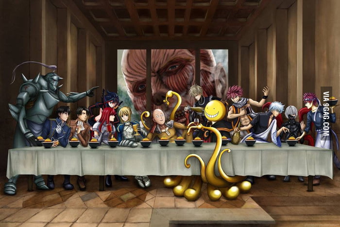 Anime dinner, served by the one and only Yukihira Souma - 9GAG