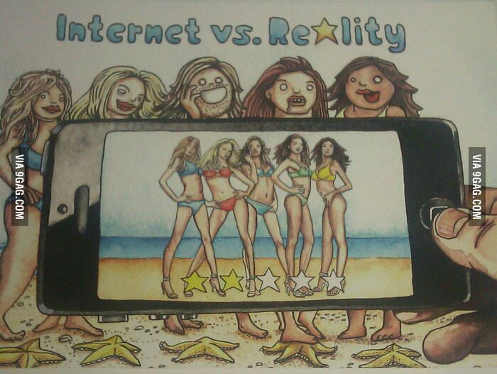 Internet vs. Reality - 9GAG