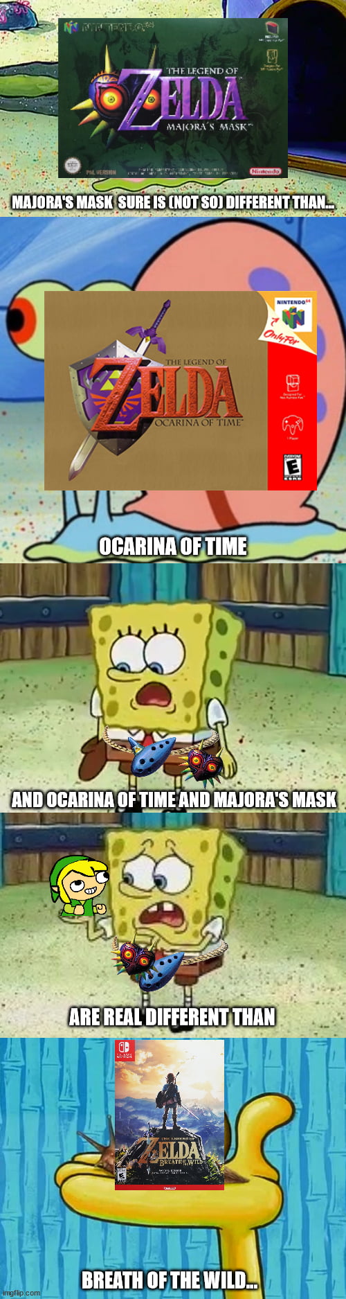 Haha, green boi goes HYAH!! - 9GAG