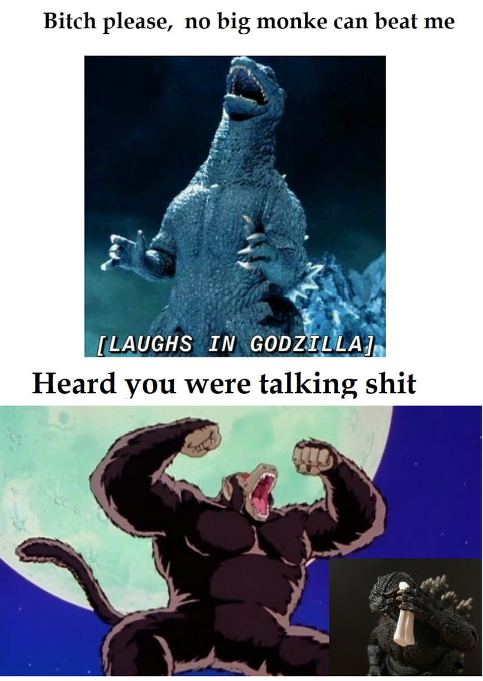 TEAM MONKE just not team kong - 9GAG