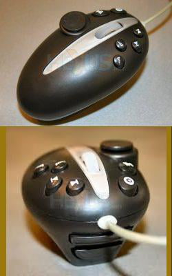 This awful design for a mouse with media buttons, a control pad and two ...