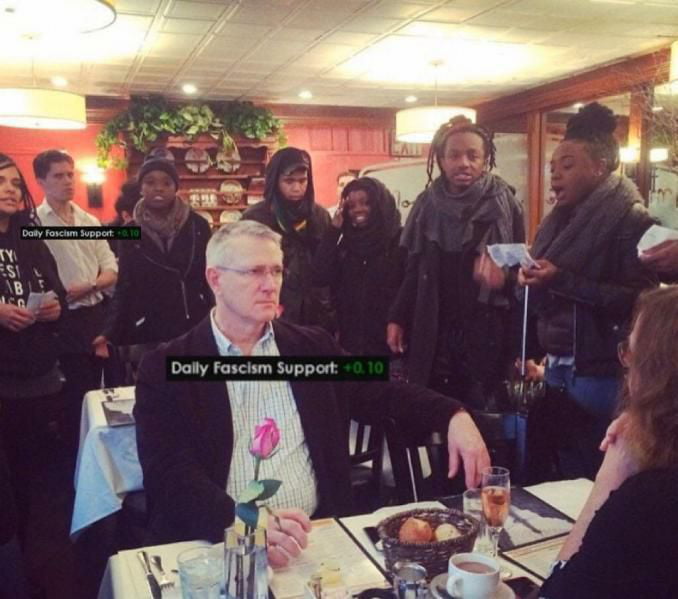 Daily fascism support. - 9GAG