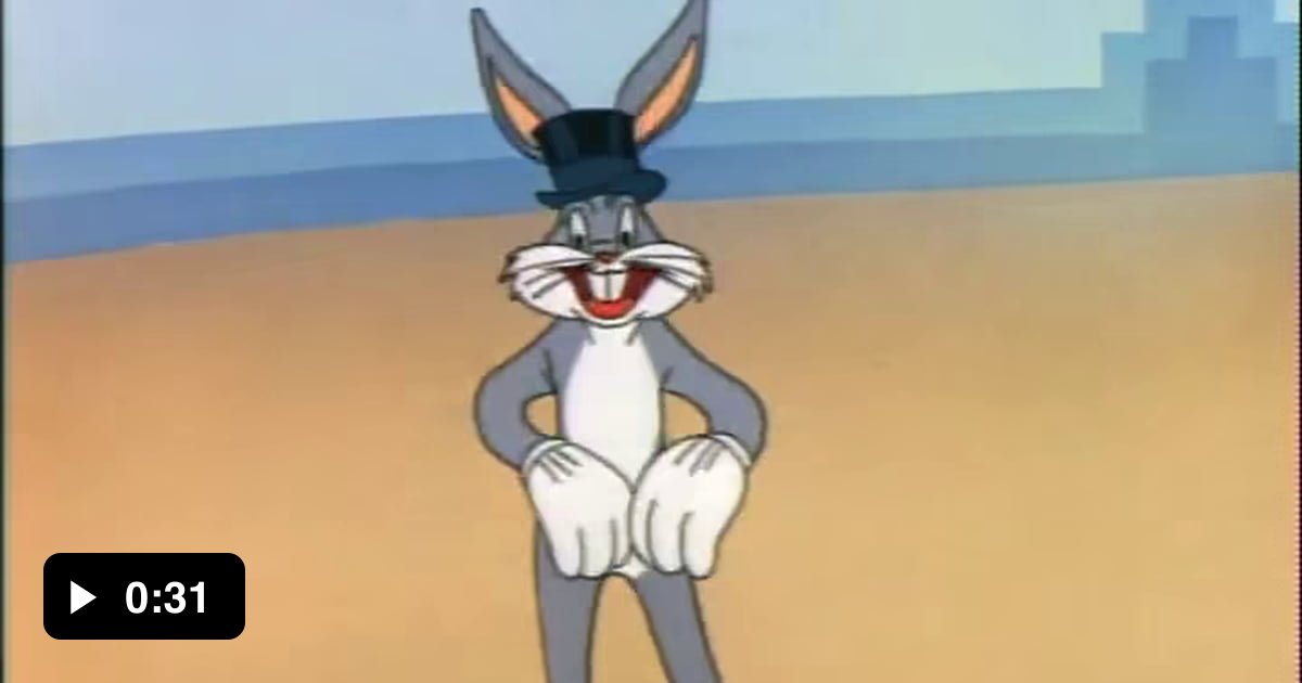 "I'll give 'em me all-out job!" (Bugs Bunny, "Hot Cross Bunny", 1948) - 9GAG