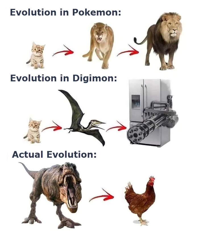 Evolution perspectives - 9GAG