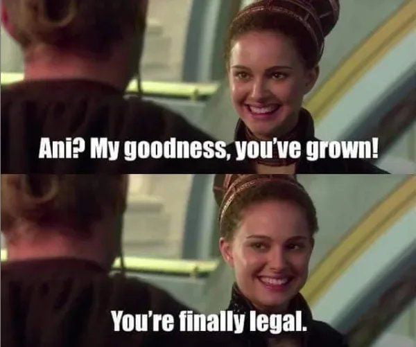 ..the curious case of Padmé Amidala - 9GAG