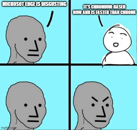 I don't understand all the hate with Edge. It's actually really good ...