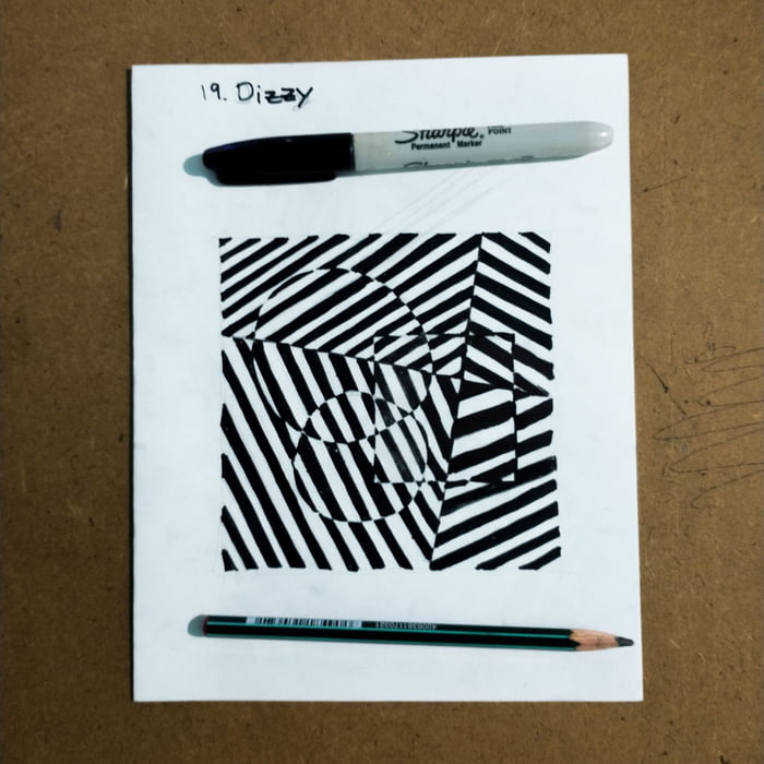 Inktober 2020 19. Dizzy - 9GAG