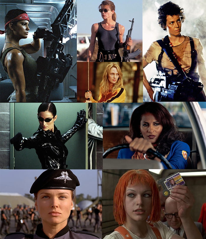 Strong Female Characters back in my Days - 9GAG