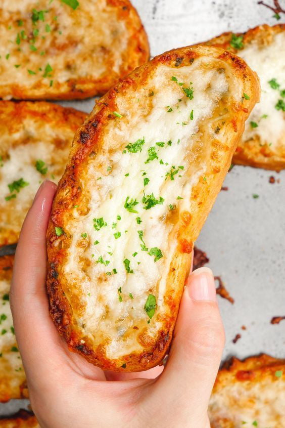Just Some Cheesy Garlic Bread - 9GAG