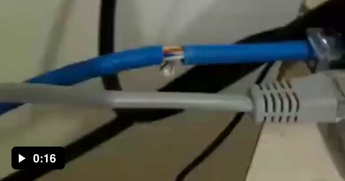 Water Cooled Network Cable - 9GAG