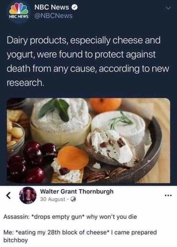 Its a GOUDA meme - 9GAG