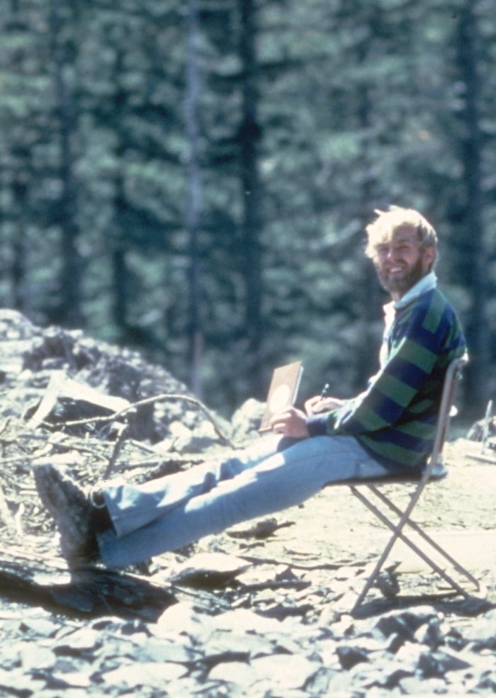 David Alexander Johnston, USGS volcanologist who was killed by the 1980 ...