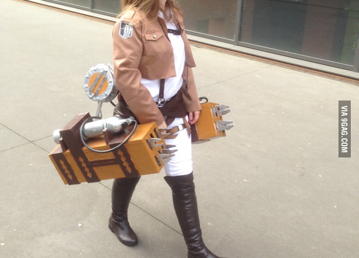 What do you guys think of my SnK cosplay? Yay or ney? - 9GAG