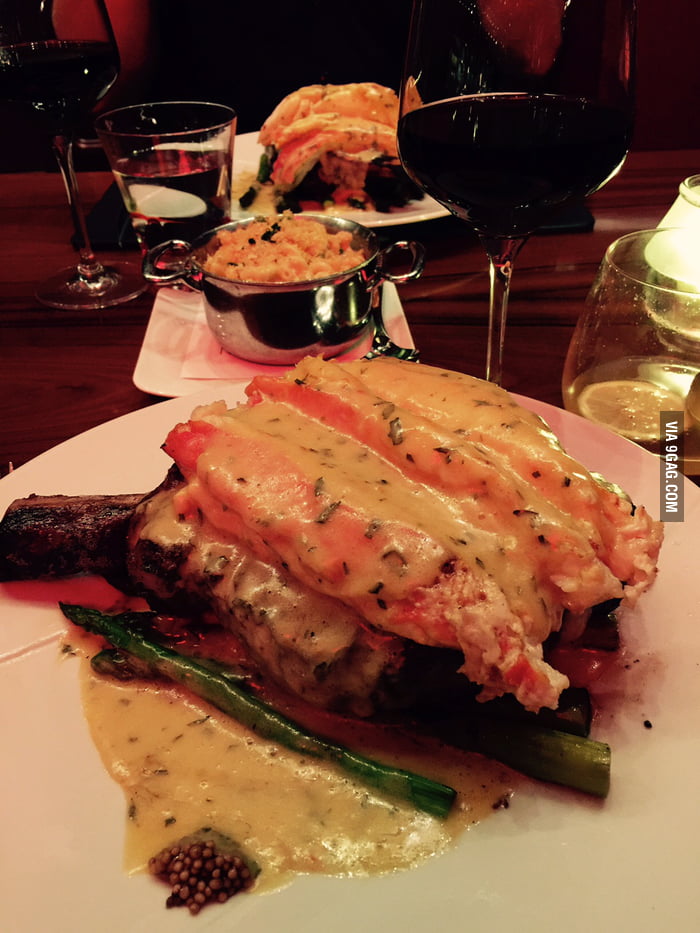 Gordon Ramsay Steak Las Vegas, Ribeye Oscar - 9GAG