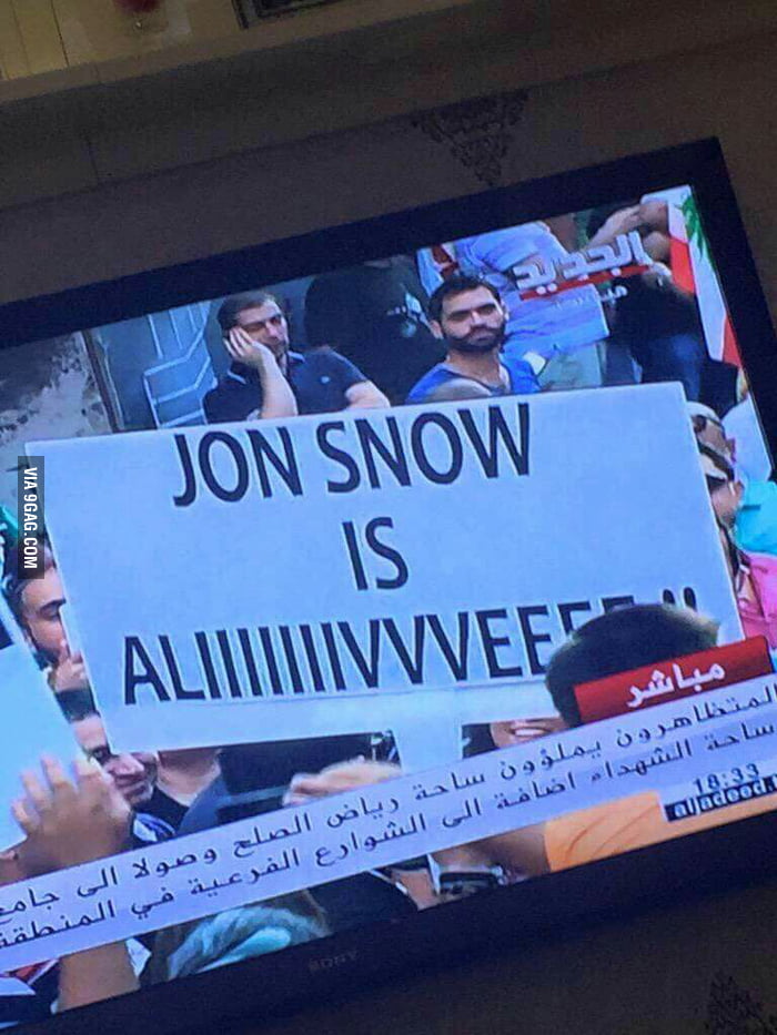 In the Lebanese protest lol - 9GAG