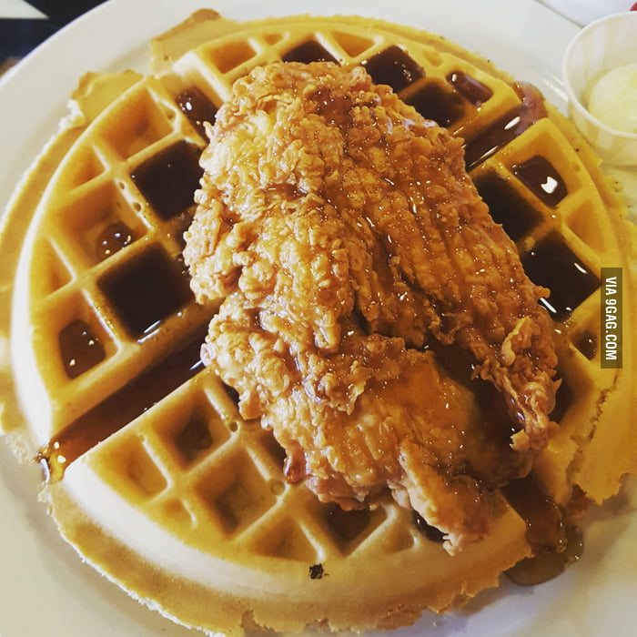 Chicken and Waffles - 9GAG