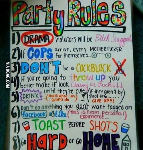 Rules... - 9GAG