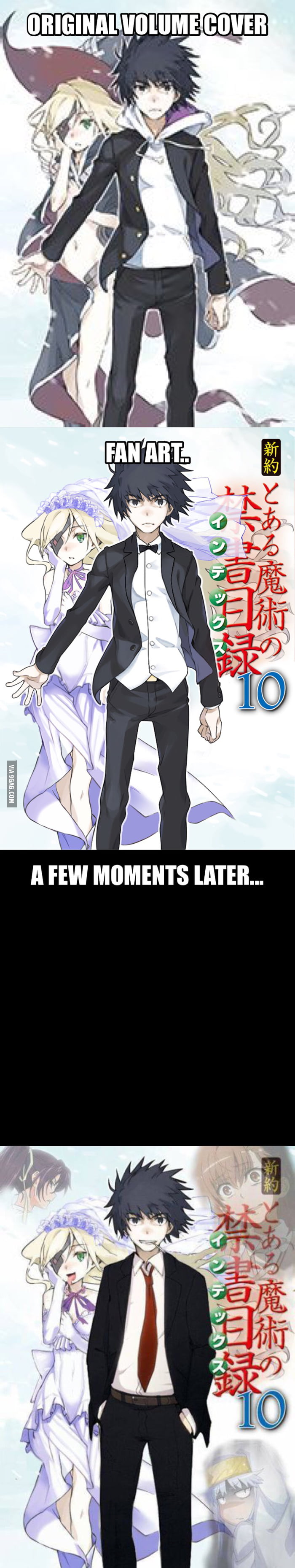 Unexpected ending. (A certain magical index NT) - 9GAG