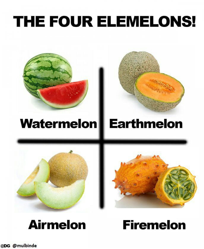 Why aren't The Elemelons a thing?! (Slightly updated version) - 9GAG