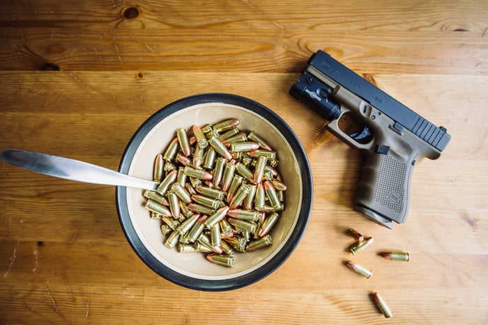 Just your average American breakfast. Stay safe everyone - 9GAG