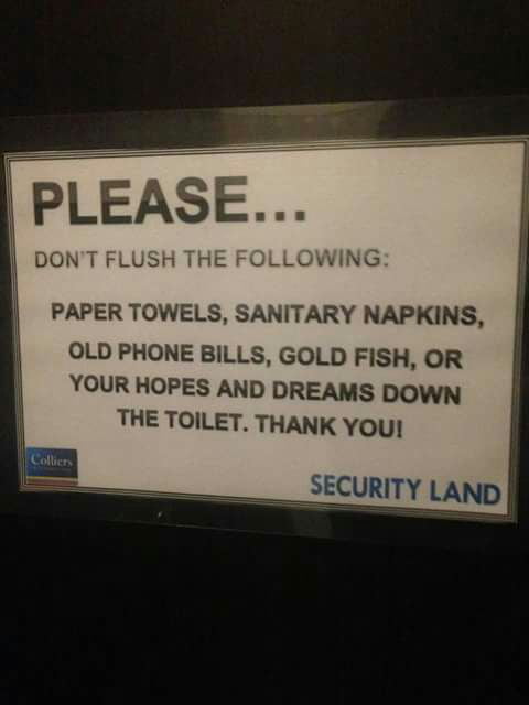 Thank you urinal message. I will.. I will.. - 9GAG