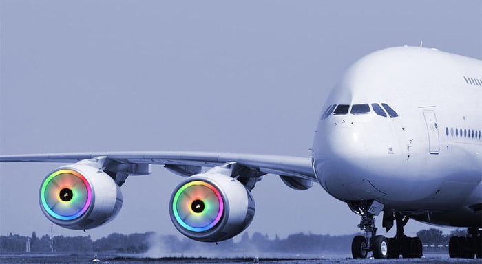 Now THIS is a plane i’d like to fly (very low effort photoshop lol) - 9GAG