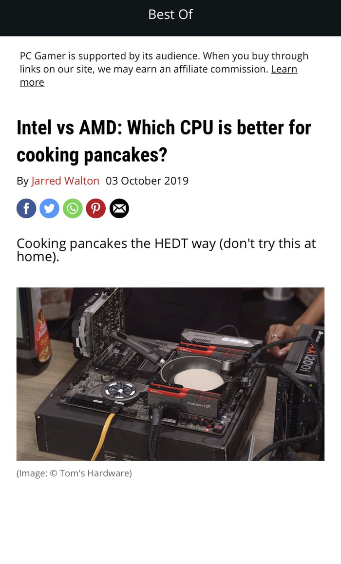 Intel Pancake House - 9GAG