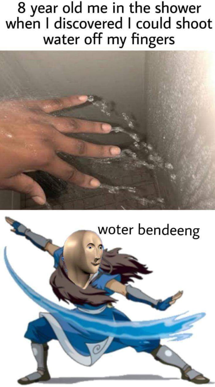 Water bender. - 9GAG