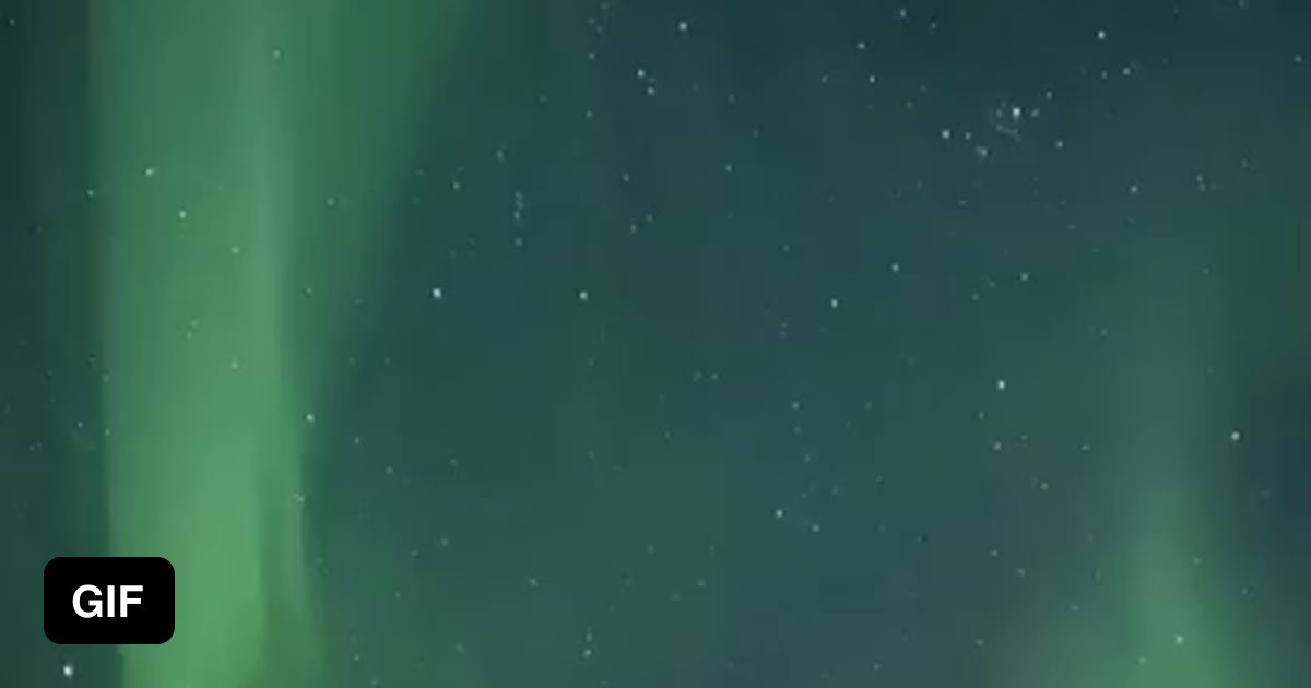 "Silent Big Bang" of Aurora Borealis over Iceland. - 9GAG