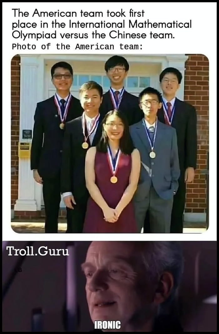Maths olympiad - 9GAG