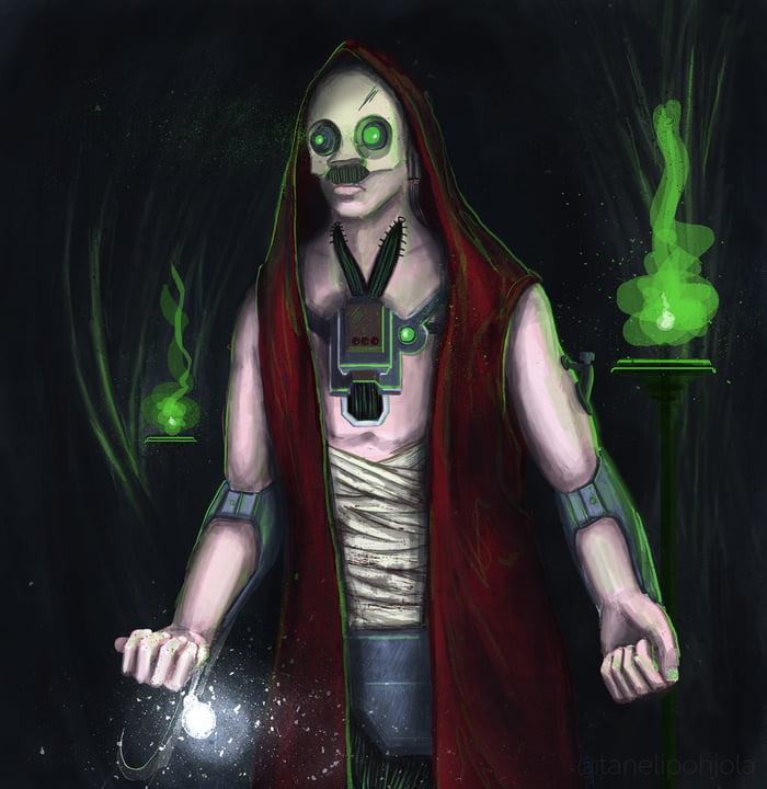 Cult of the Machine tech priest from Warhammer 40k - 9GAG