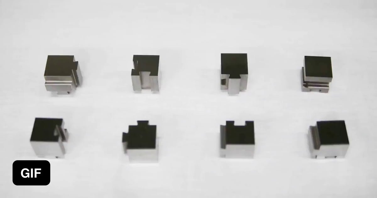 Amazing cube made by wire cut EDM machine - 9GAG