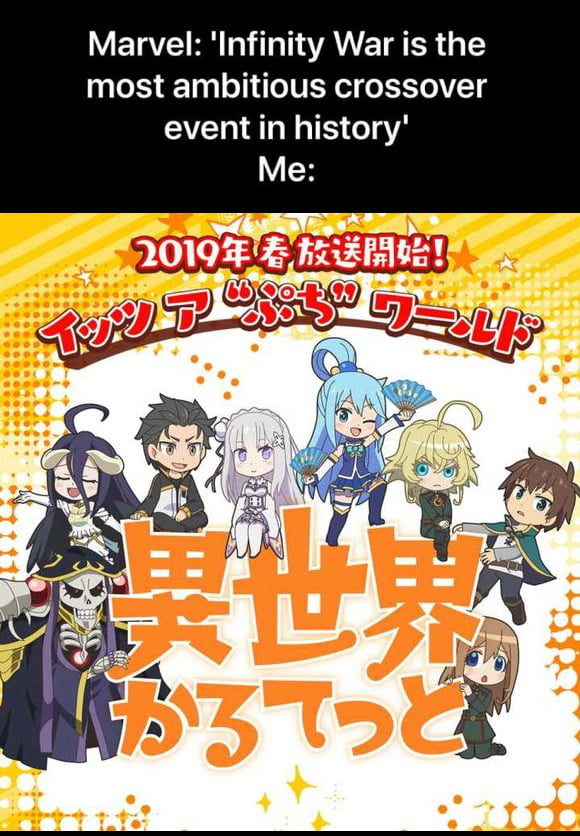 Kadokawa's YouTube page has a trailer for a crossover of Overlord ...