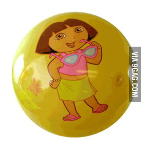 Awwwwwwwwww this is a dora-ball - 9GAG