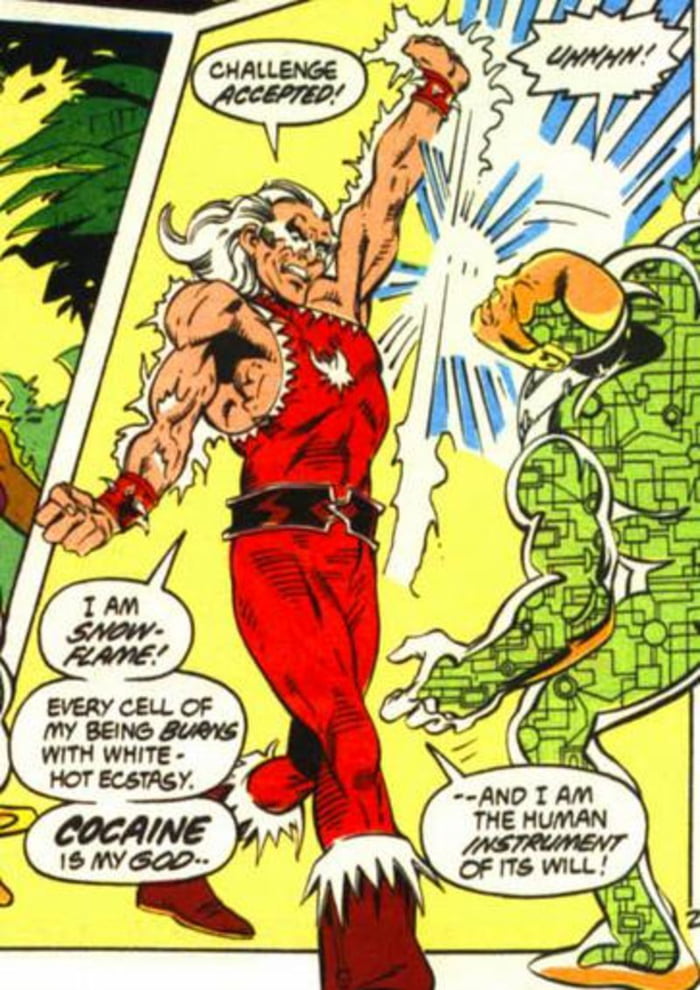 DC's Snowflame - 9GAG
