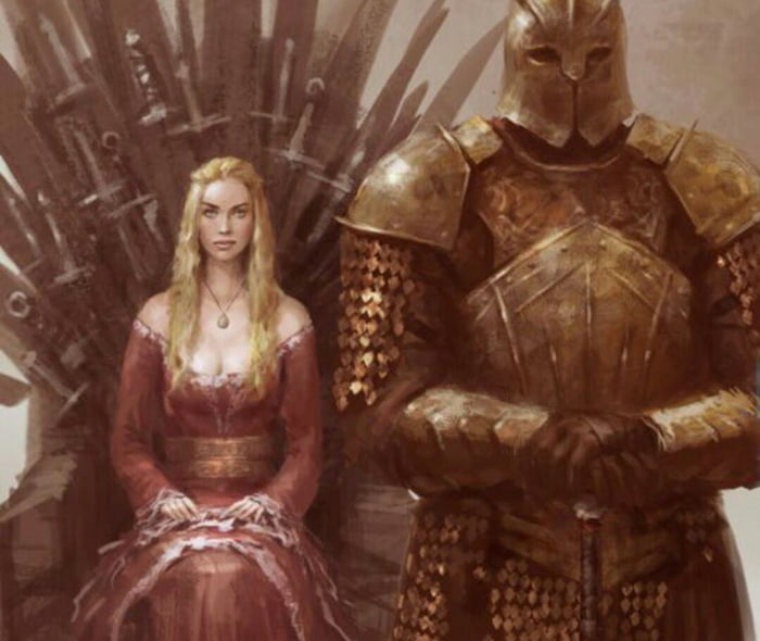 Queen Cersei and the Mountain - 9GAG