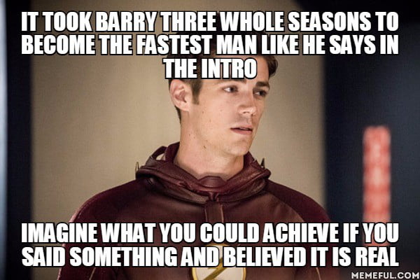 Motivational Barry Allen - 9GAG