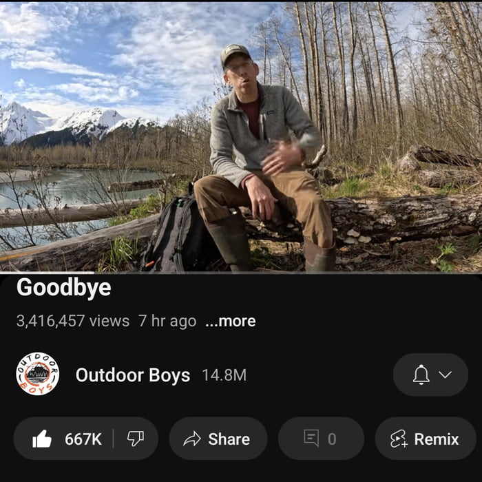 "Outdoor boys" goes out for a long time. Luke, thanks for the quality time! - 9GAG