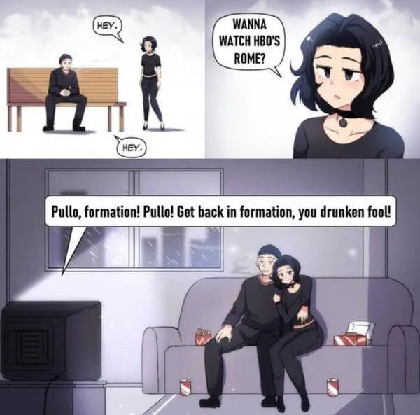 Pullo really was undisciplined.... - 9GAG