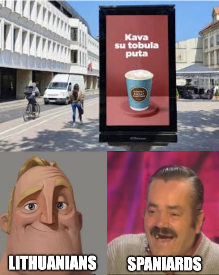 I was expecting another type of puta with my coffee - 9GAG