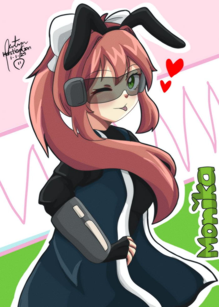 Bunny Monika - 9GAG
